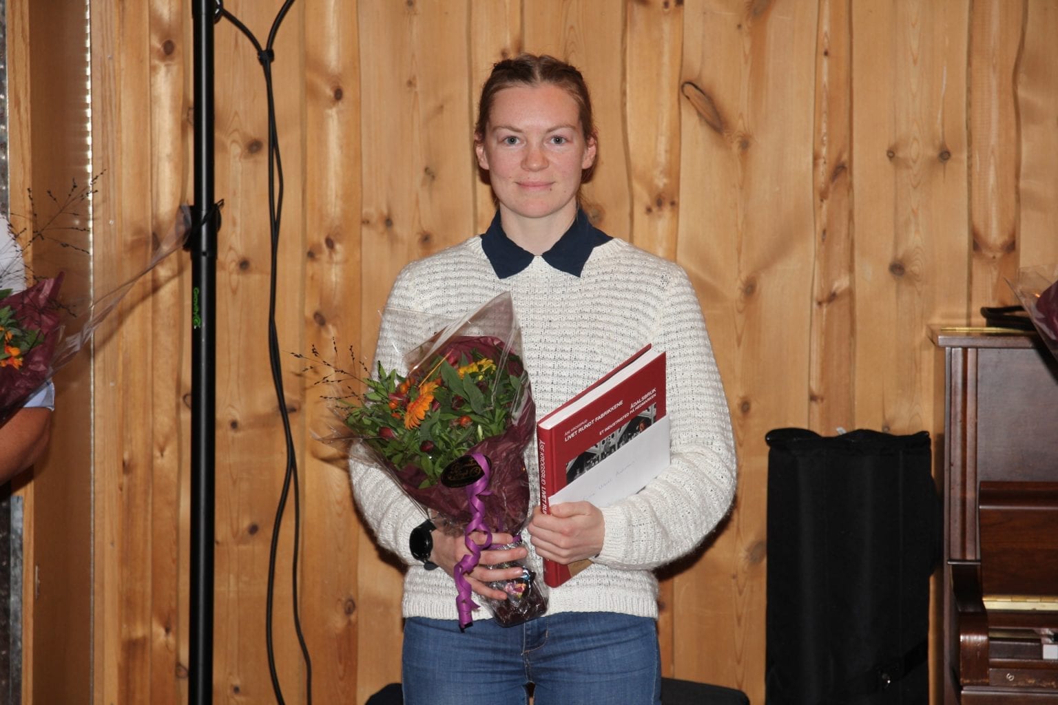 I kveld fikk Jens Trætteberg og Arne Strømberg sine priser på Løten ...